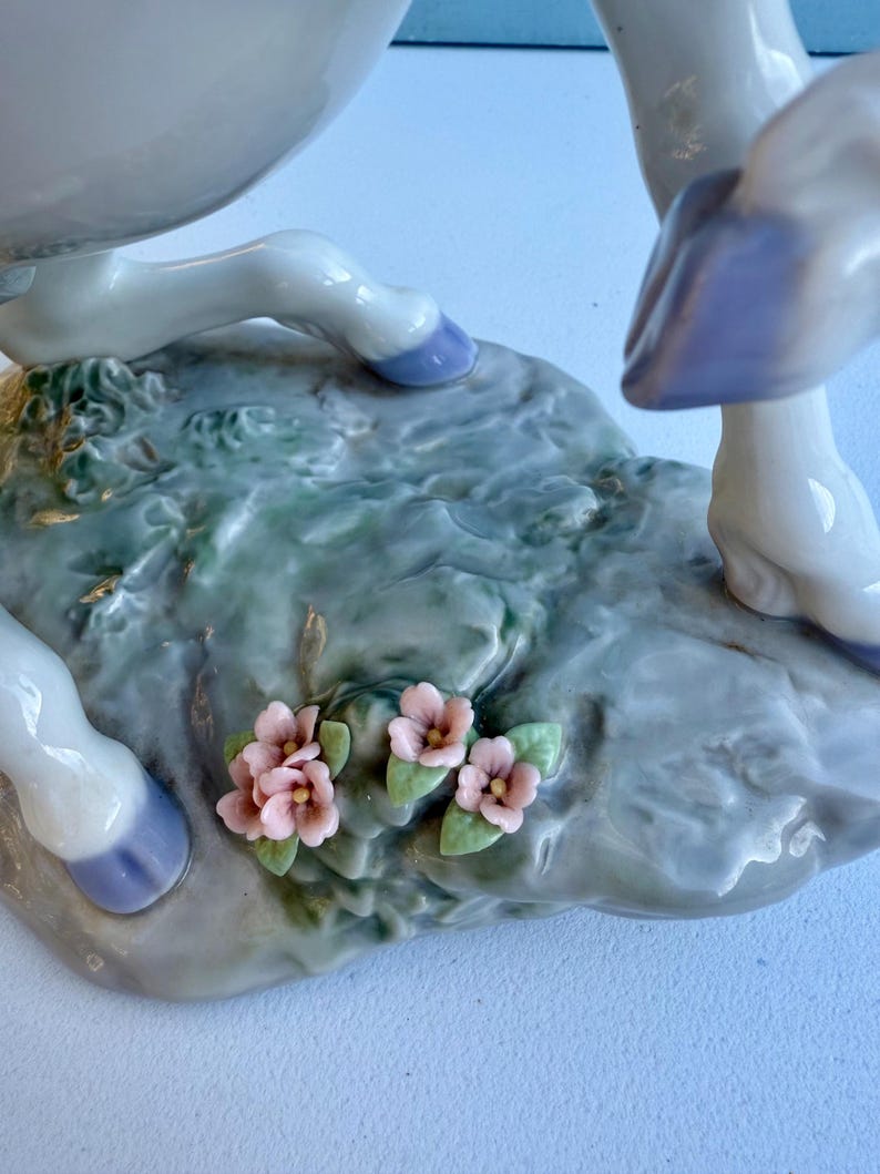 A Rare Boxed Lladro Privilege Porcelain Figurine of Magical Unicorn in ...