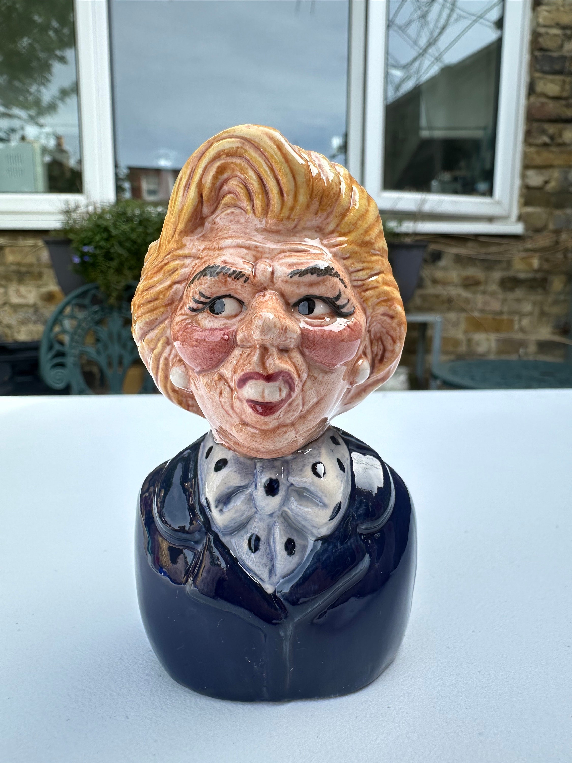 Three Limited Edition Margaret Thatcher Character Jugs Made by Kevin ...