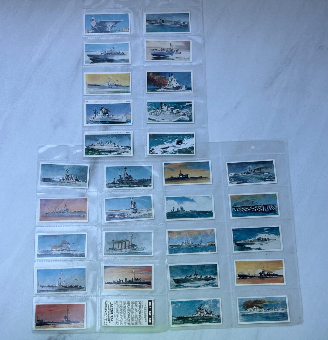 Lyons - HMS 1902-1962 Tea Cards Issued in 1962 - Etsy