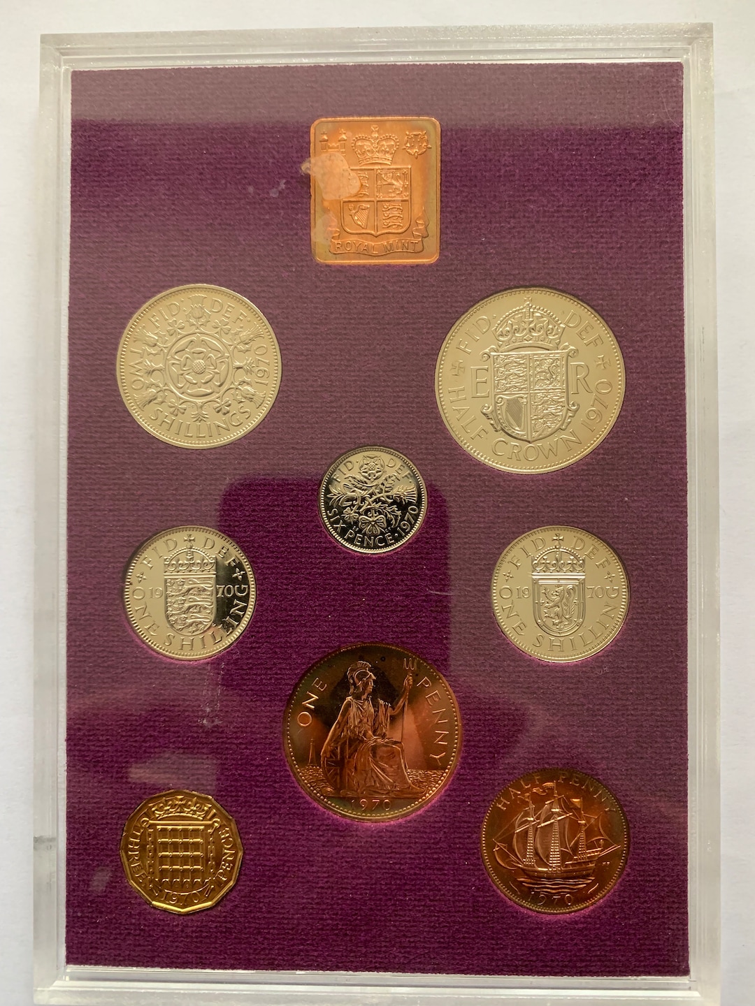 1970 Proof Coin Set - Etsy