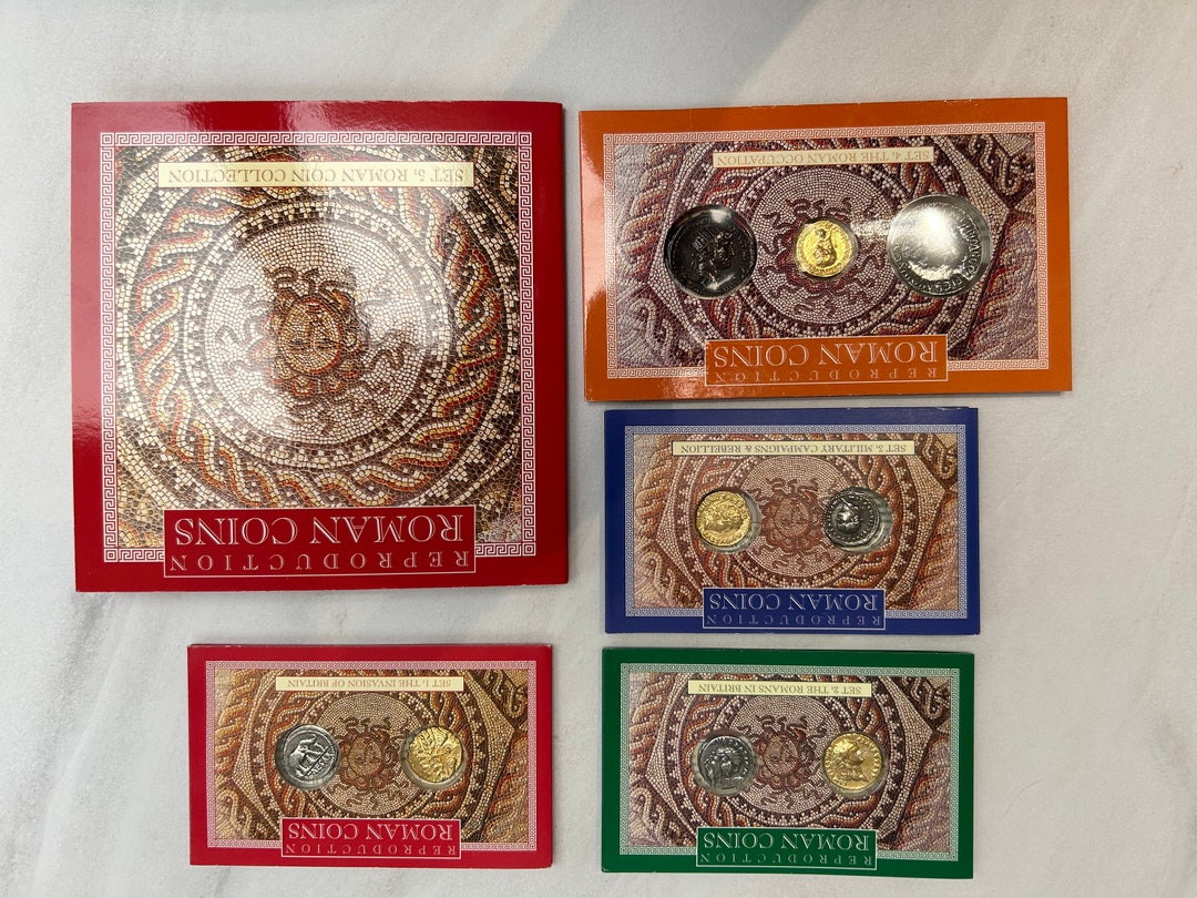 Roman Reproduction Coin Packs Set of Five - Etsy