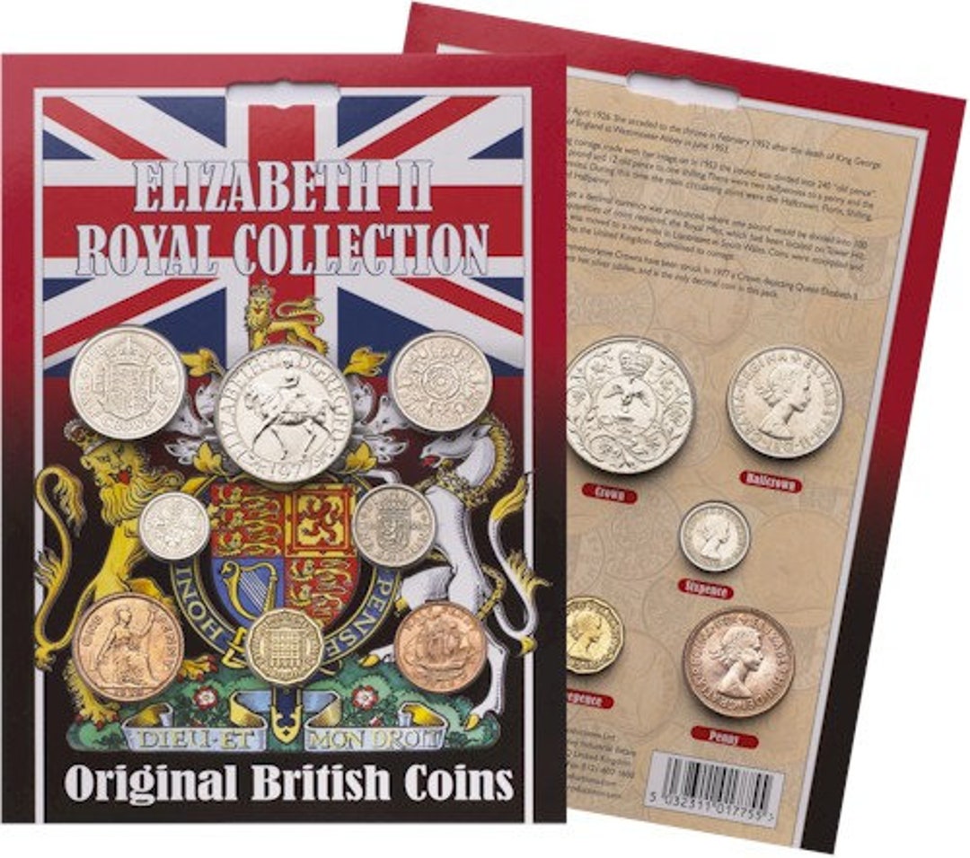 Elizabeth II Royal Collection Original Coin Set - Etsy