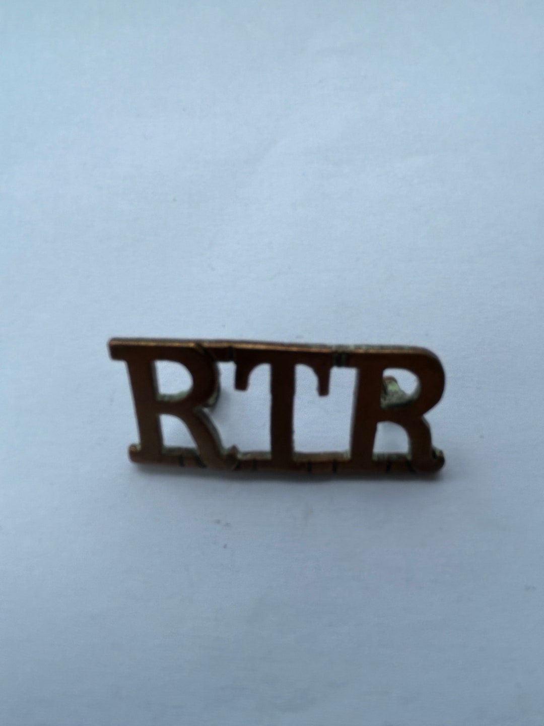 Royal Tank Regiment WW2 Royal Tank Regiment RTR Shoulder Title Badge - Etsy