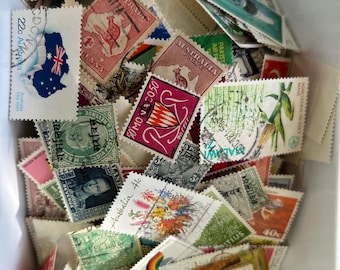 3500+ US off Paper Vintage Postage Stamps for Craft Use or Collections ...