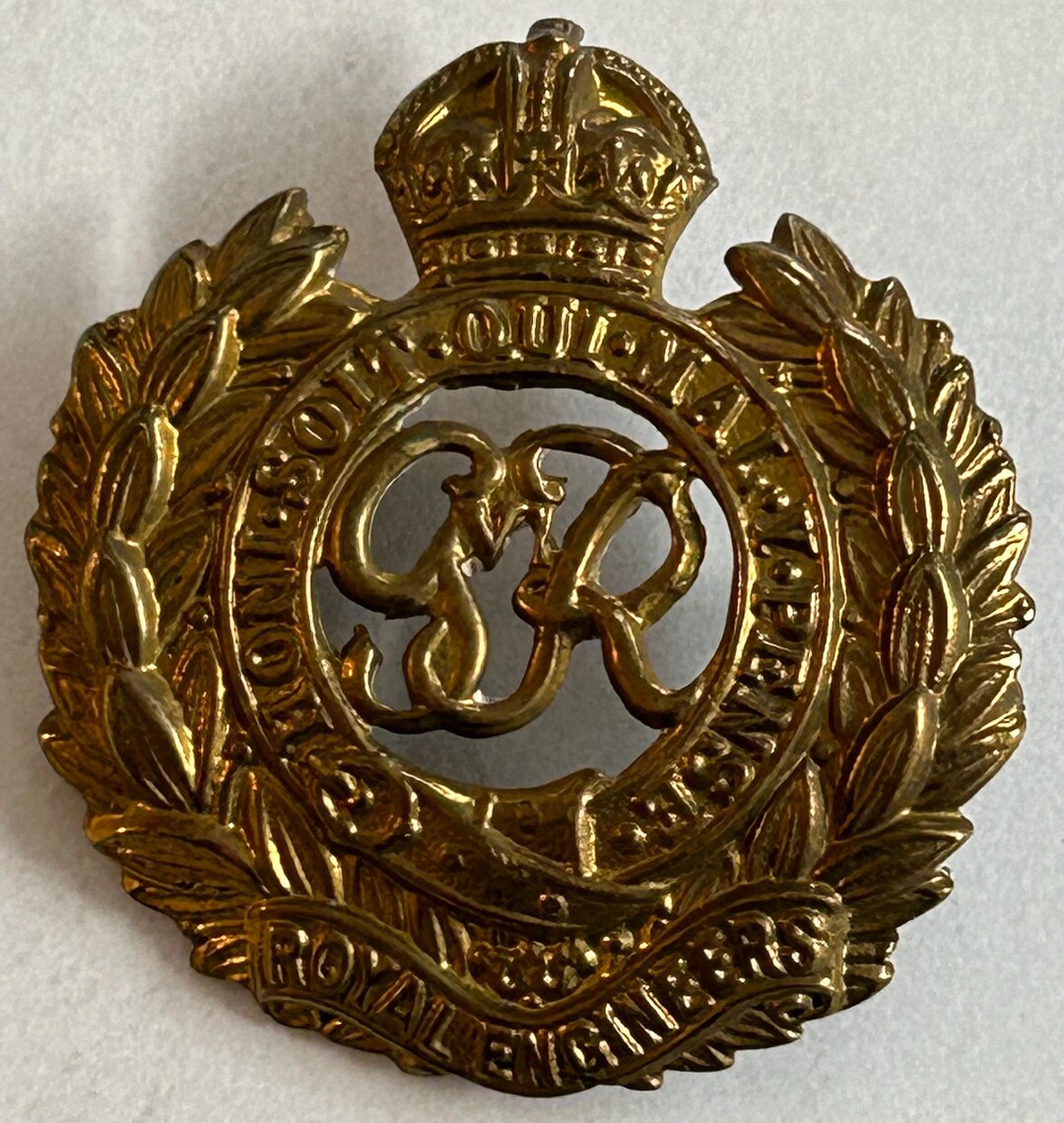 Royal Engineers Regiment Cap Badge - Etsy