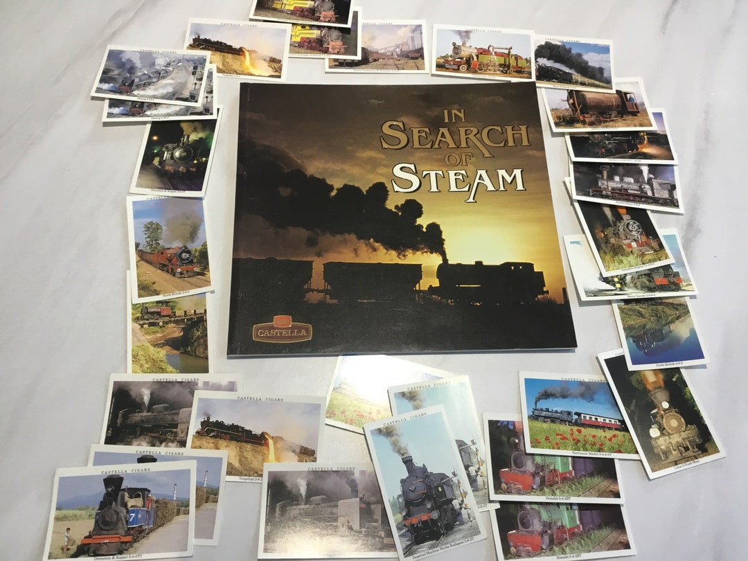 Castella in Search of Steam Cards and Album 1992 - Etsy