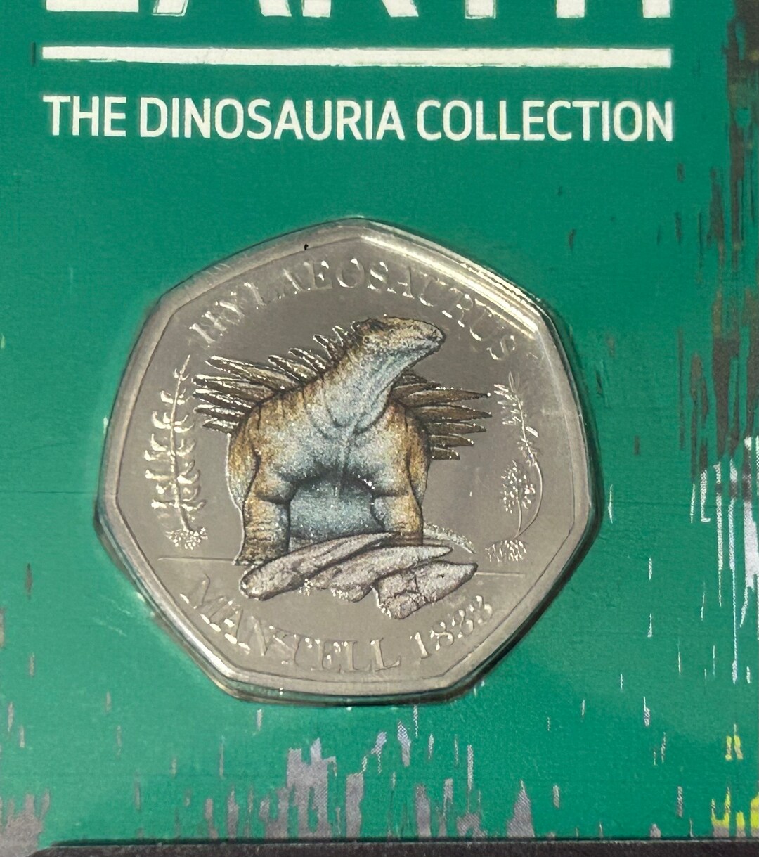 2020 Dinosaur Dinosauria Hylaeosaurus 50p Fifty Pence Uncirculated ...