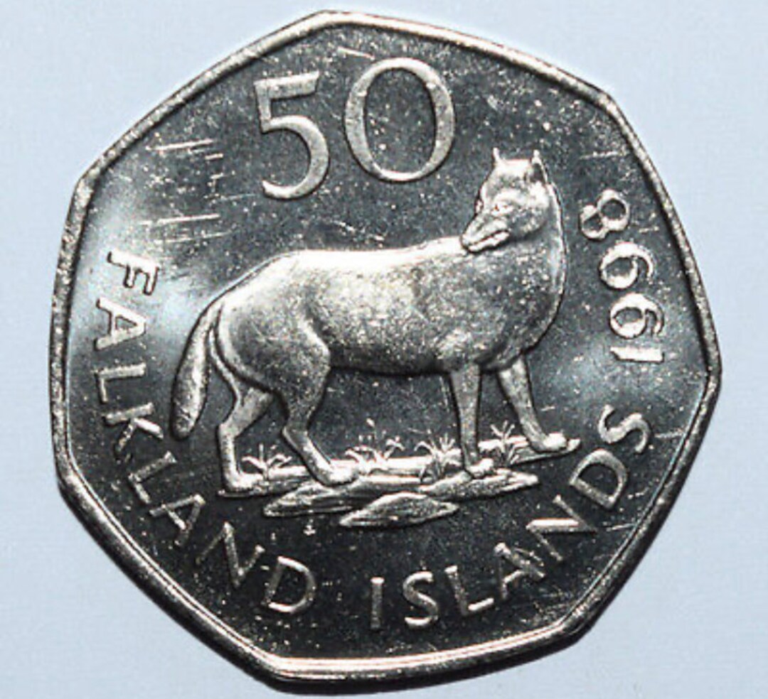 1980 1989 2004 Falklands Island Warrah Fox 50p - Etsy
