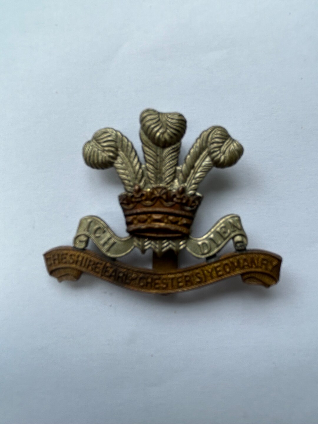 Cheshire Yeomanry (earl of Chester's) Bi-metallic Cap Badge - Etsy