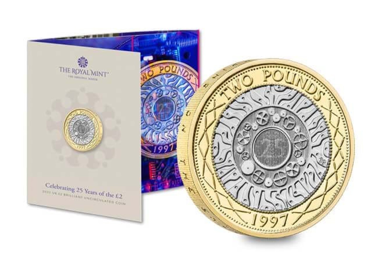 Celebrate 25 Years of the Iconic Two Pound Coin - Etsy