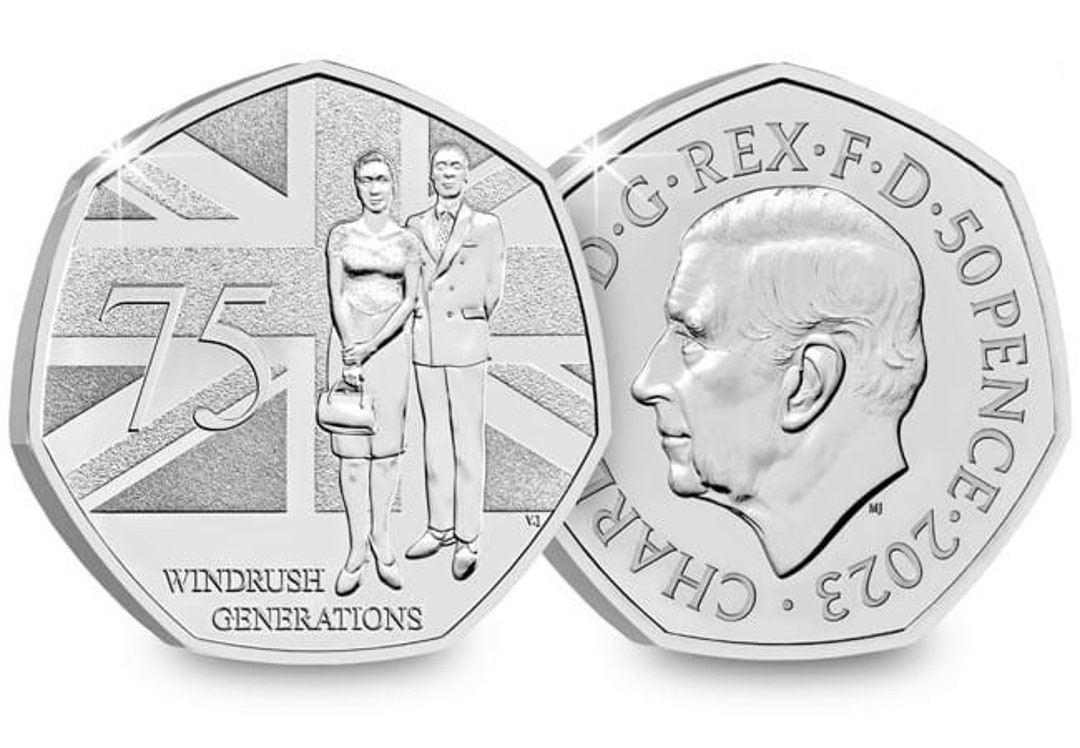 Windrush Carded Uncirculated 2023 50p Coin - Etsy
