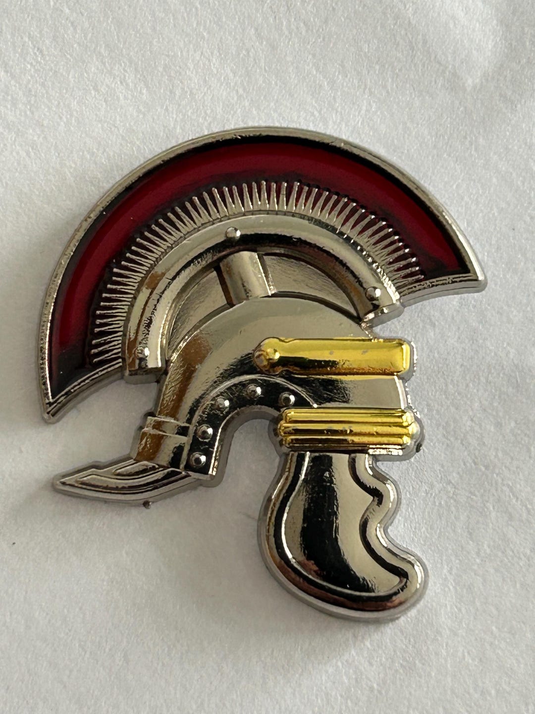 Roman Centurion Silver Enamelled Pin Badge - Etsy