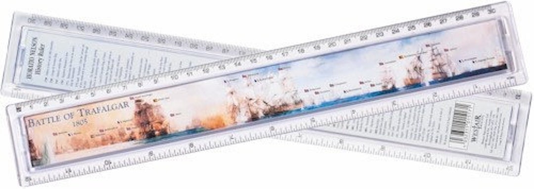 Battle of Trafalgar Plastic Timeline Ruler 30cm - Etsy