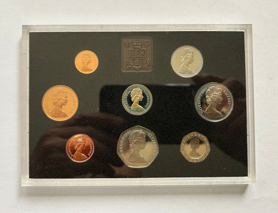 1983 Great Britain Royal Mint Proof Coin Set - Etsy