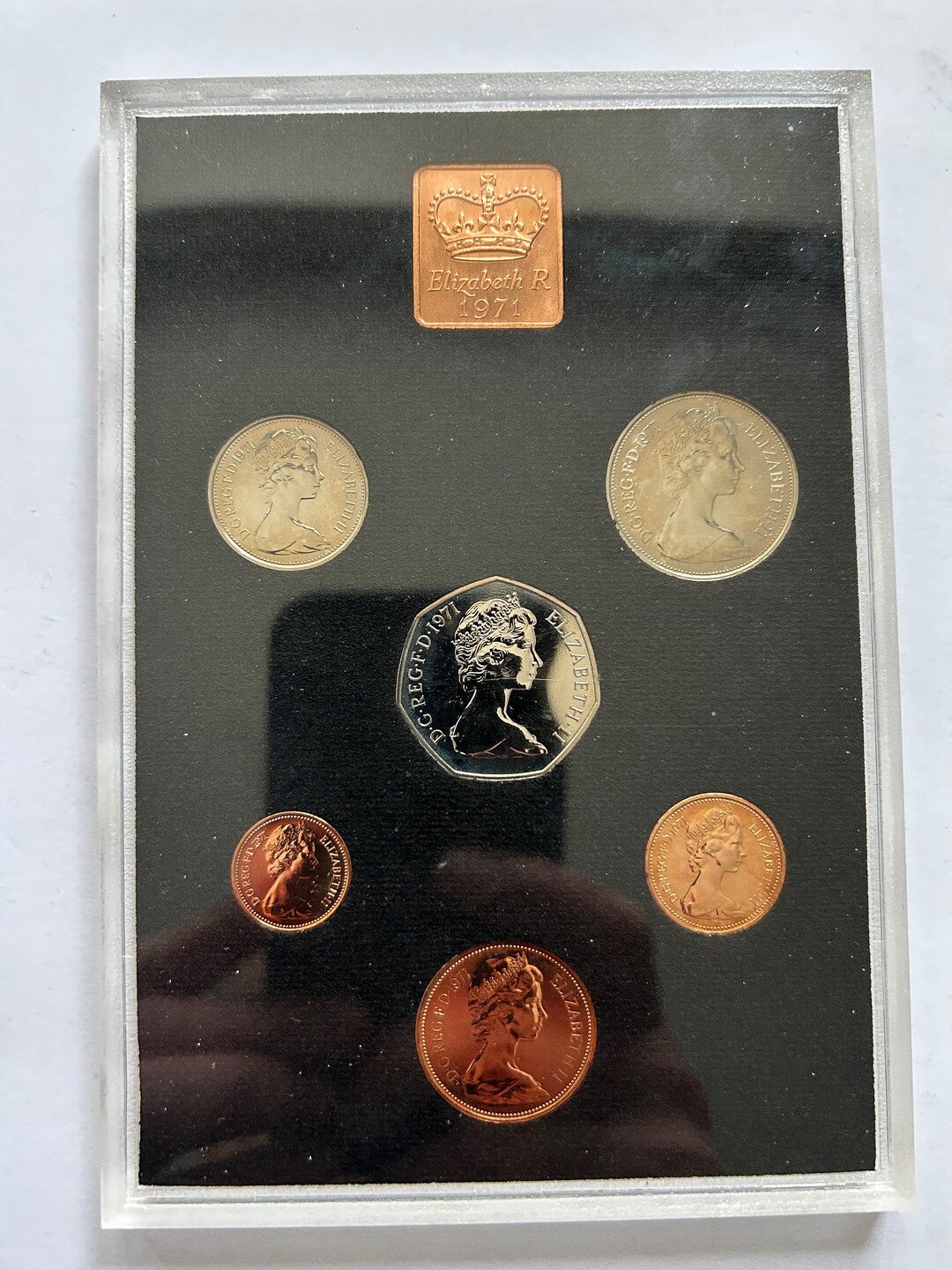 1971 Great Britain Royal Mint Proof Coin Set - Etsy