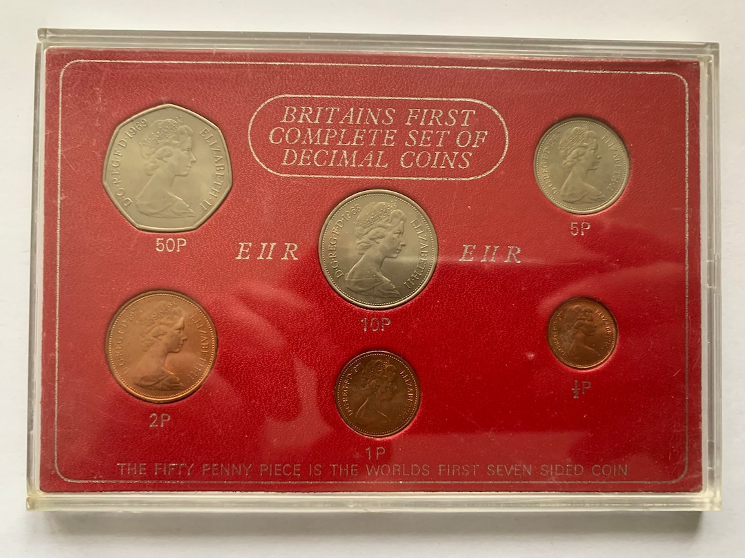 First Decimal Coin Set - Etsy UK