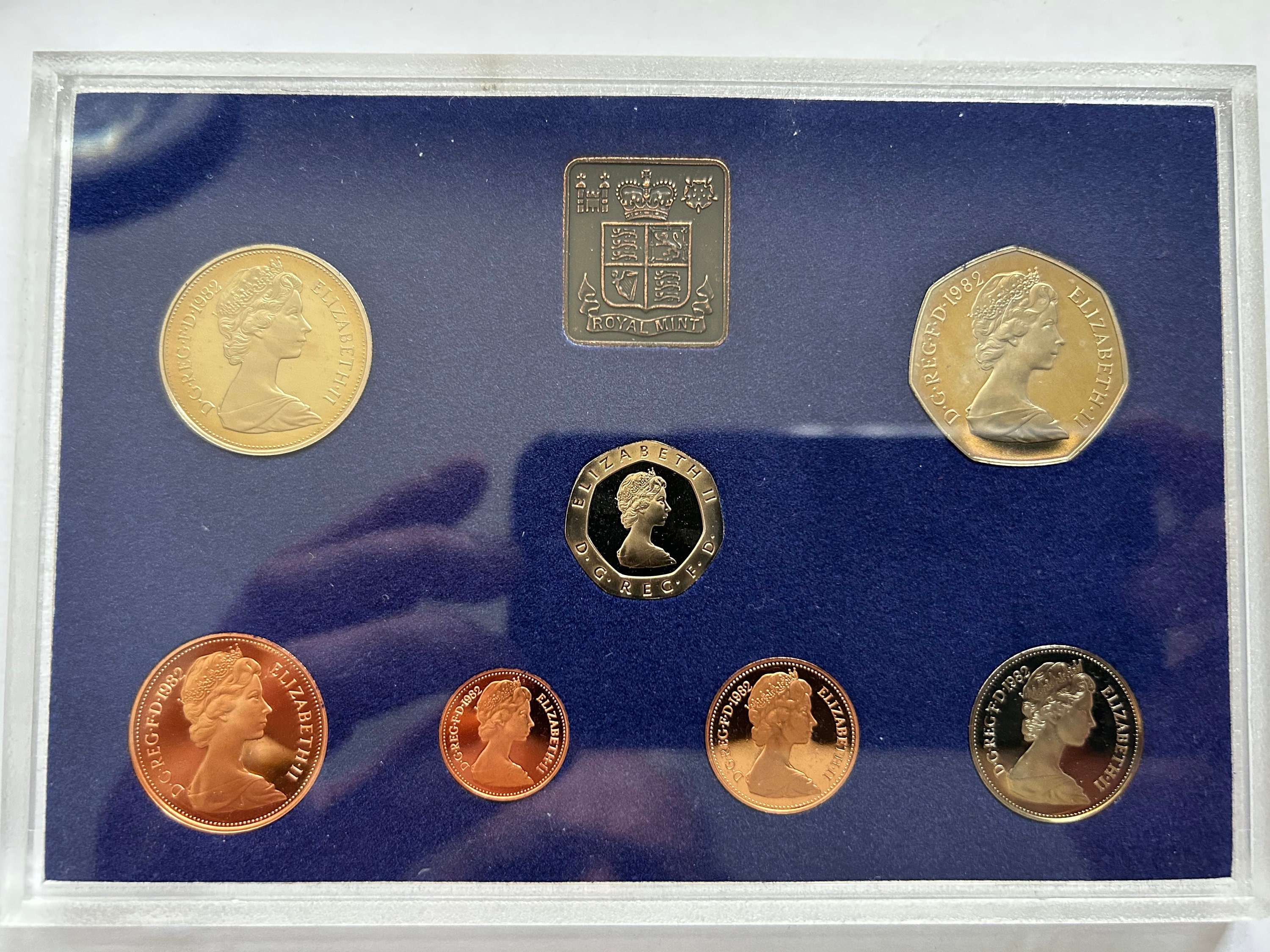 1982 Great Britain Royal Mint Proof Coin Set - Etsy