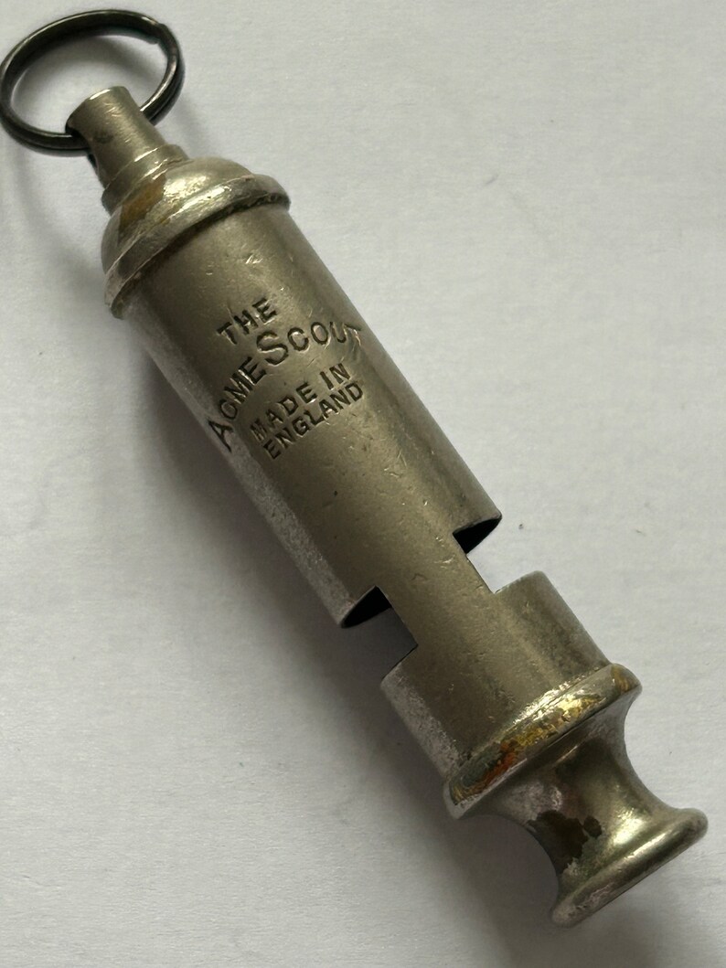 J. Hudson Original the Acme Scout Vintage Whistle - Etsy