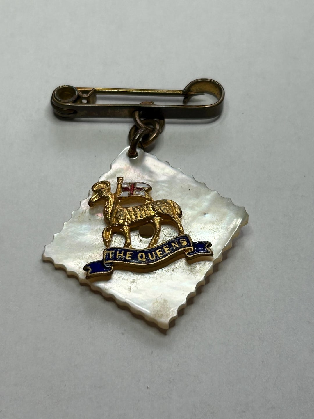 WW1 Queens Royal West Surrey Regiment Sweetheart Pin Badge - Etsy