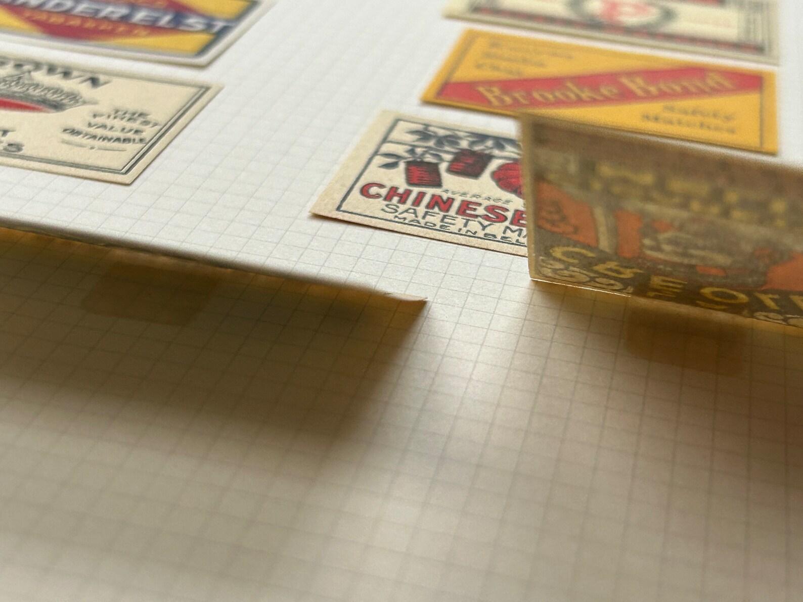 Vintage Belgium Original Matchbox Labels Collection of 34 - Etsy