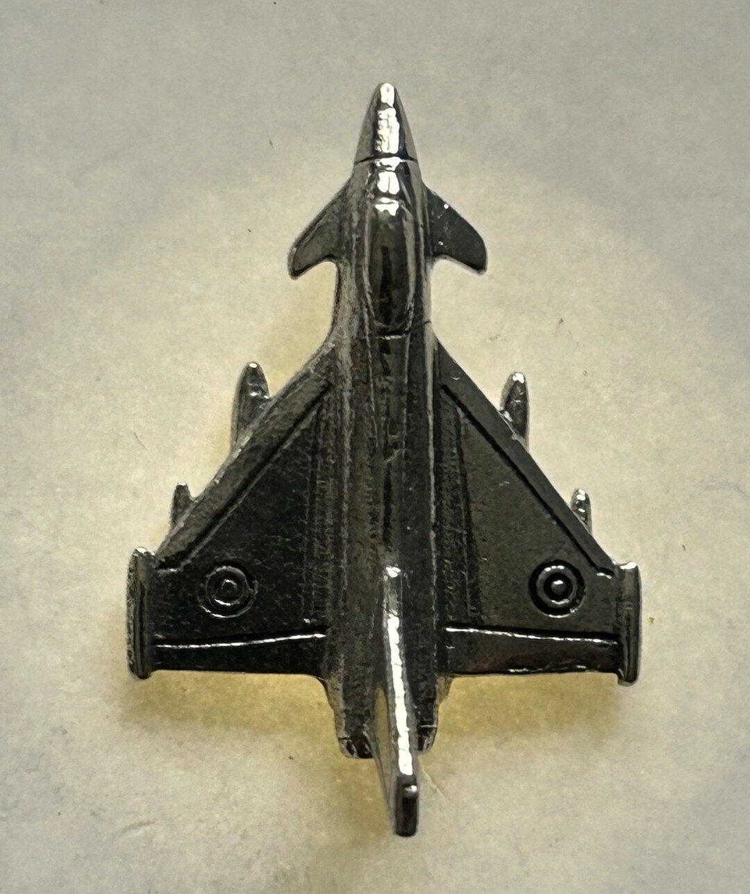 RAF Eurofighter Typhoon Jet Silver Pewter Pin Badge - Etsy UK