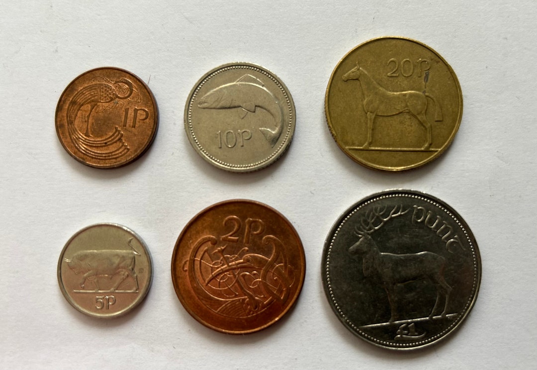 1995 - 2000 Eire Coin Set - Etsy