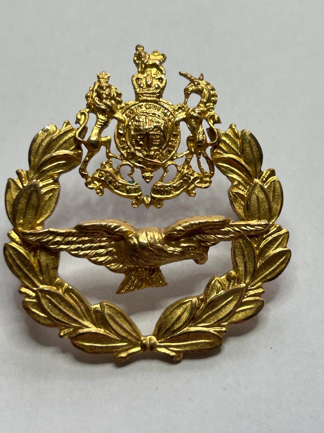 Royal Air Force (RAF) Master Aircrew Original Cap Badge - Etsy