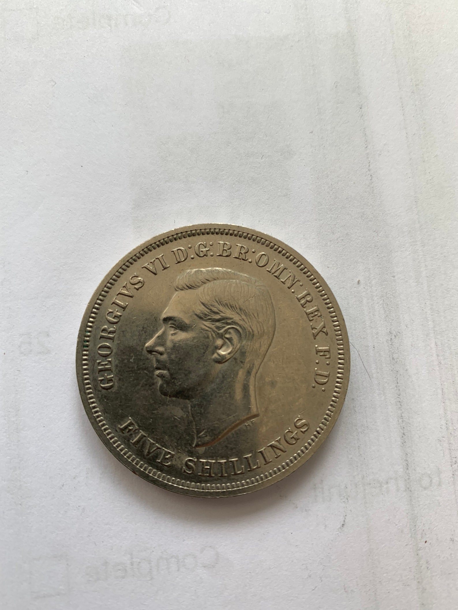 1951 Festival of Britain Crown Coin - Etsy