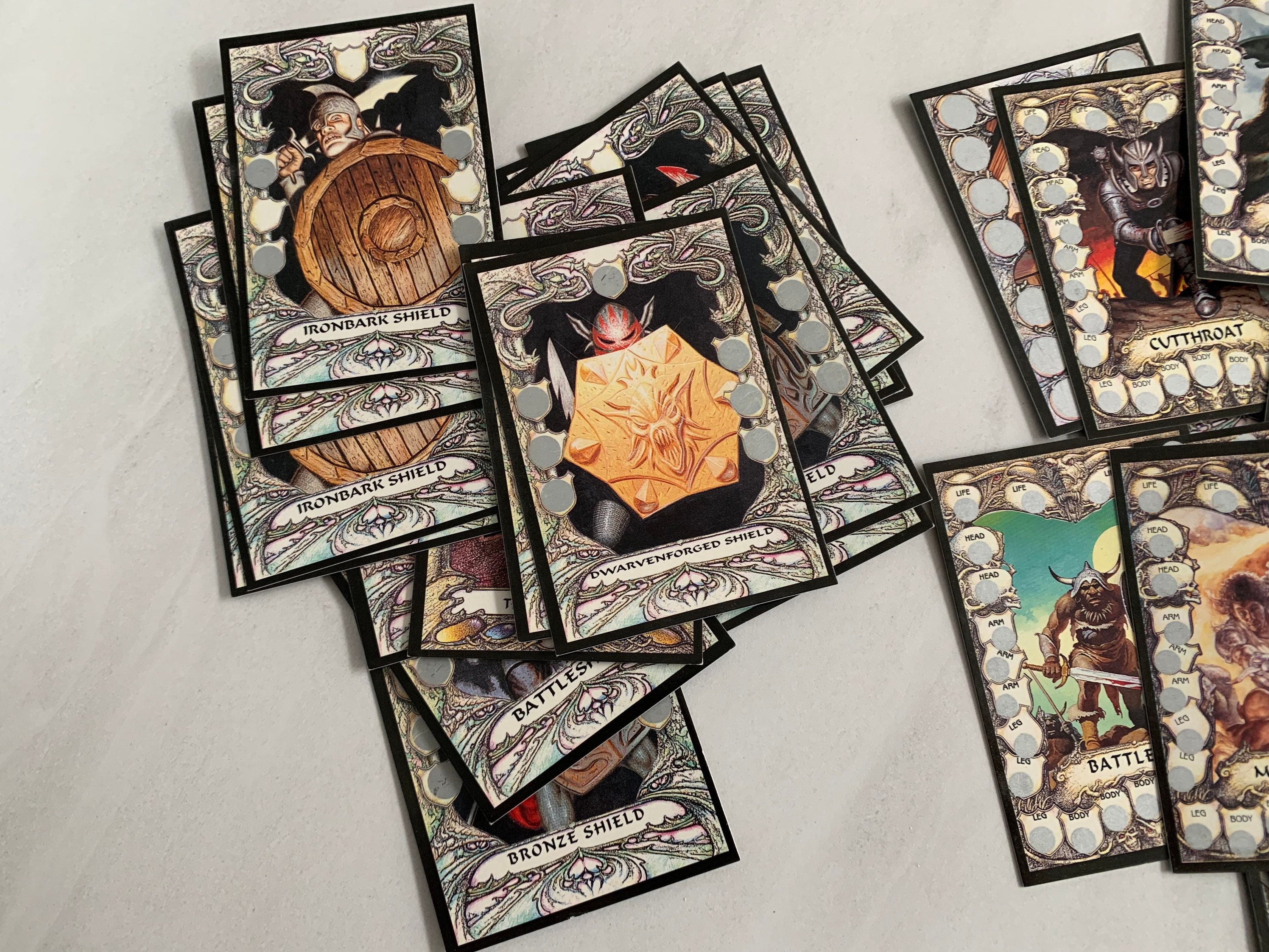 1993 Steve Jackson Merlin Game Cards - Etsy