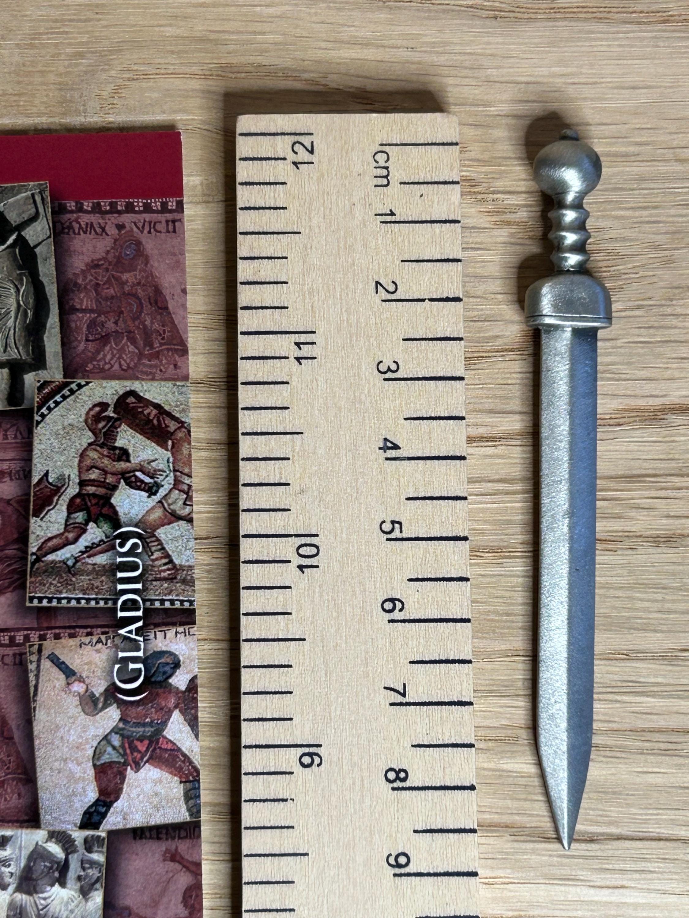 Roman Short Sword Gladius Pewter Letter Opener - Etsy