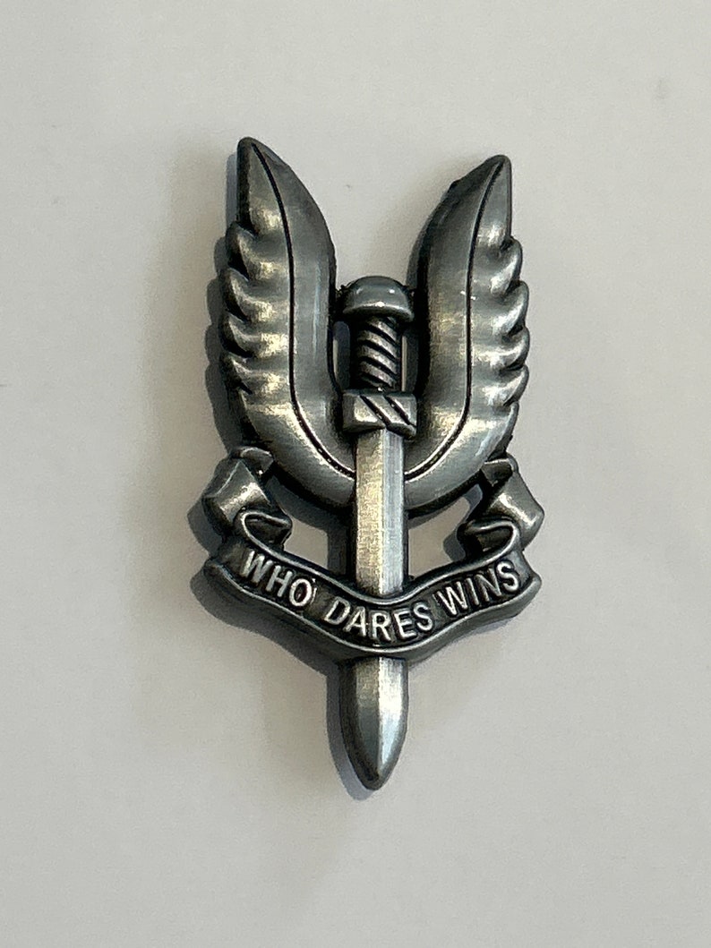 SAS British Army Special Air Service Who Dares Wins Metal Military ...
