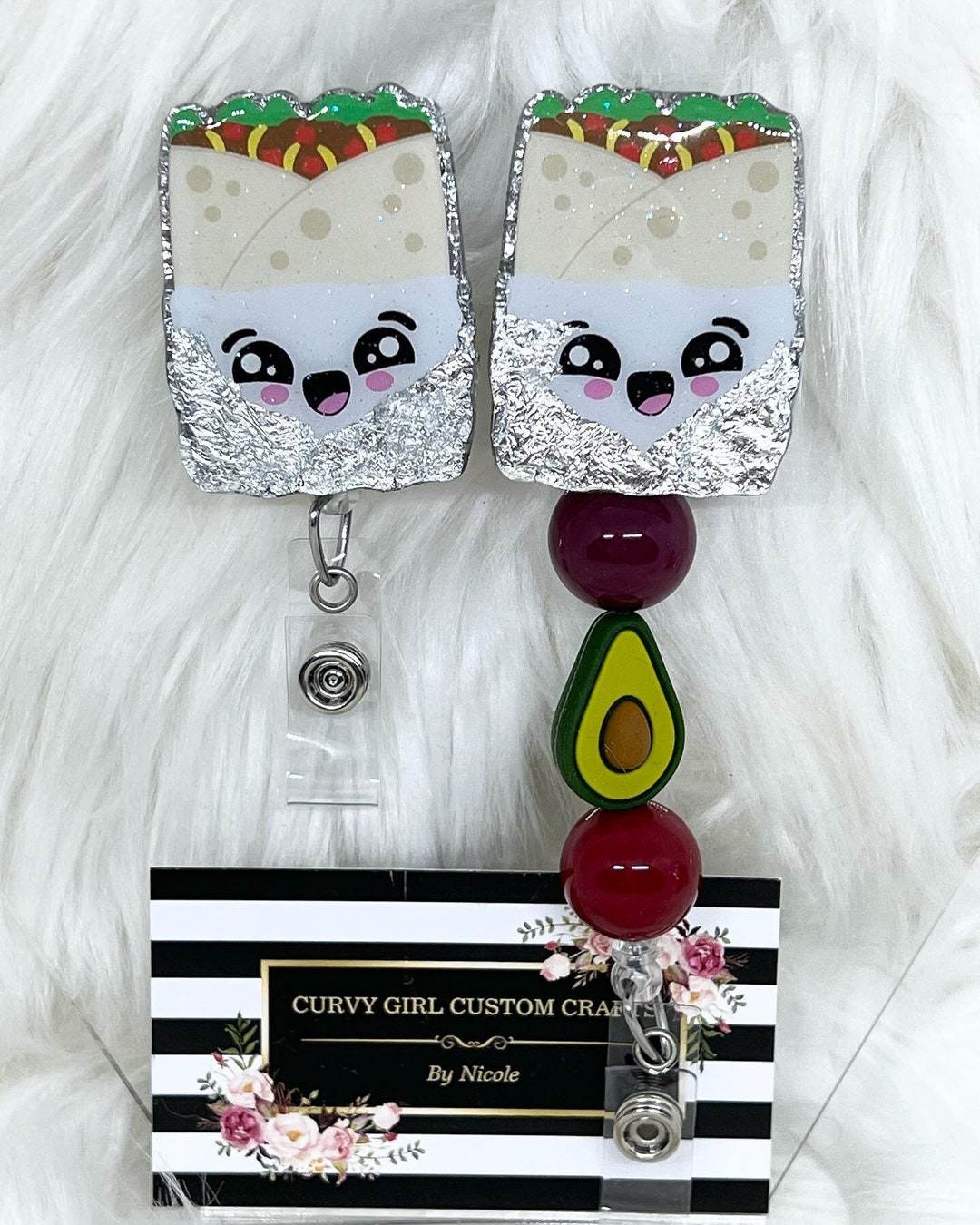 Burrito With Chipotle Pepper Sauce and foil Wrap, Mexican Food, Glitter ...