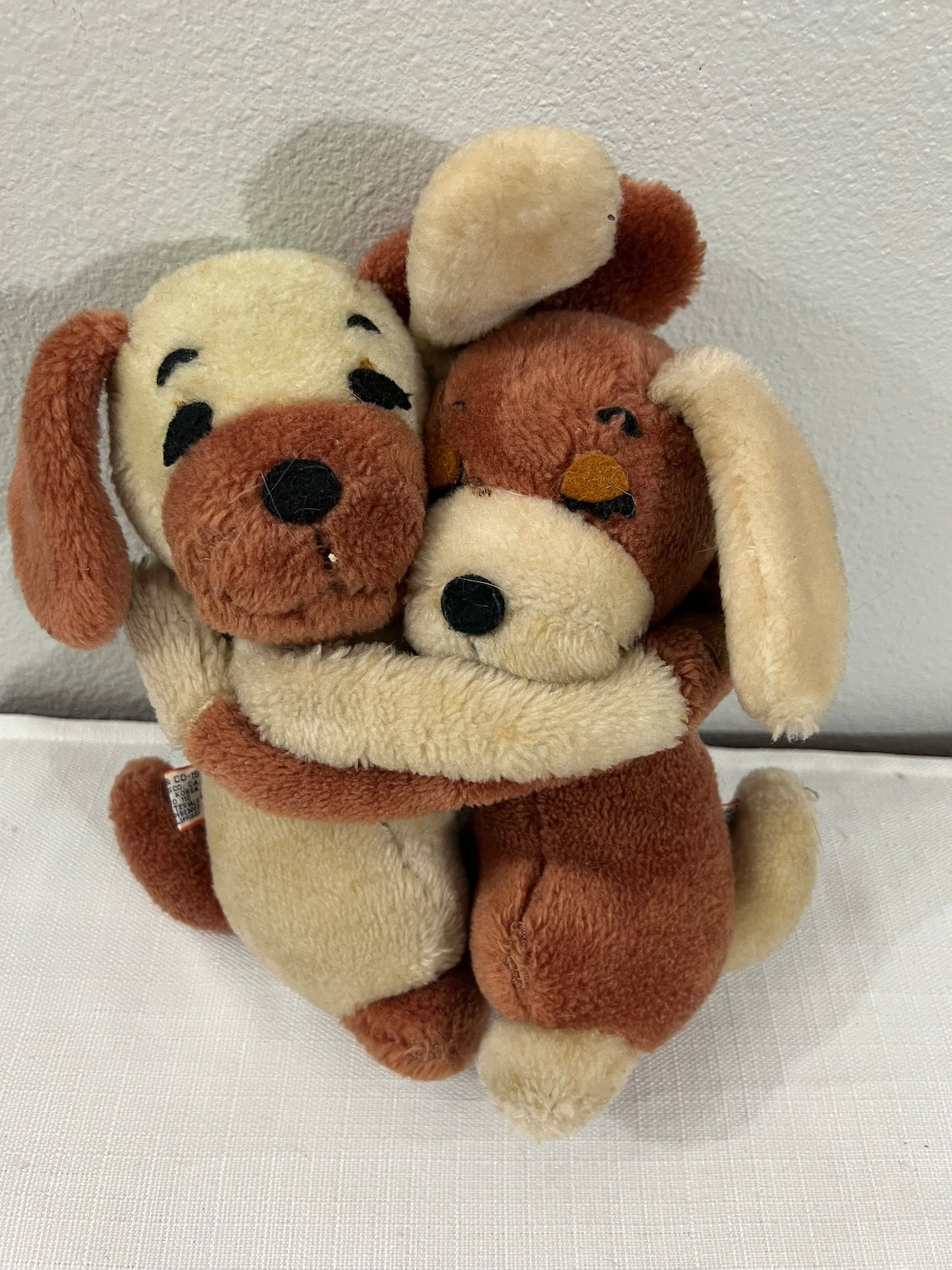 Vintage Dakin Hugging Dogs Plush - Etsy
