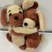 Vintage Dakin Hugging Dogs Plush - Etsy