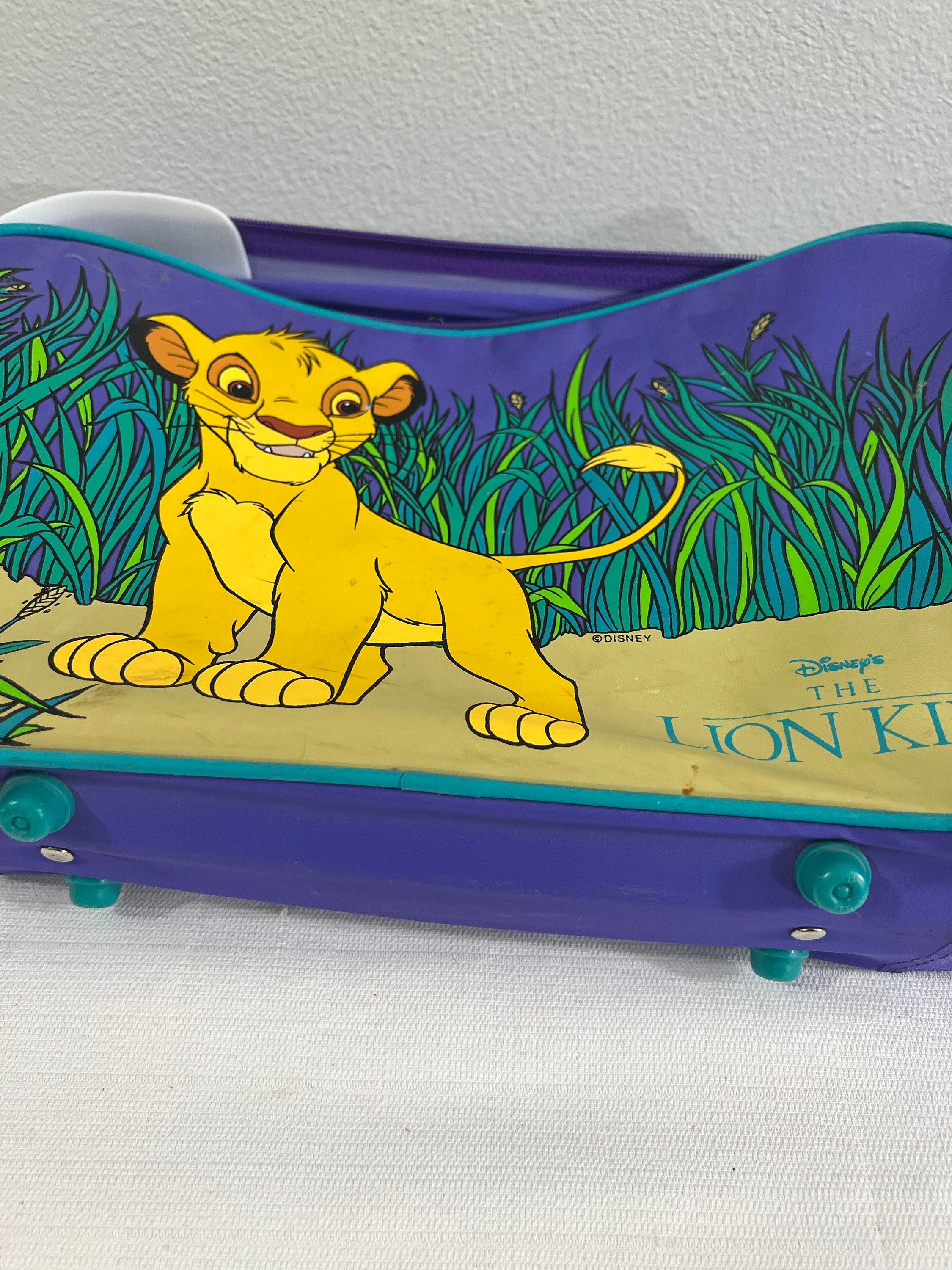 Vintage Lion King Suitcase - Etsy