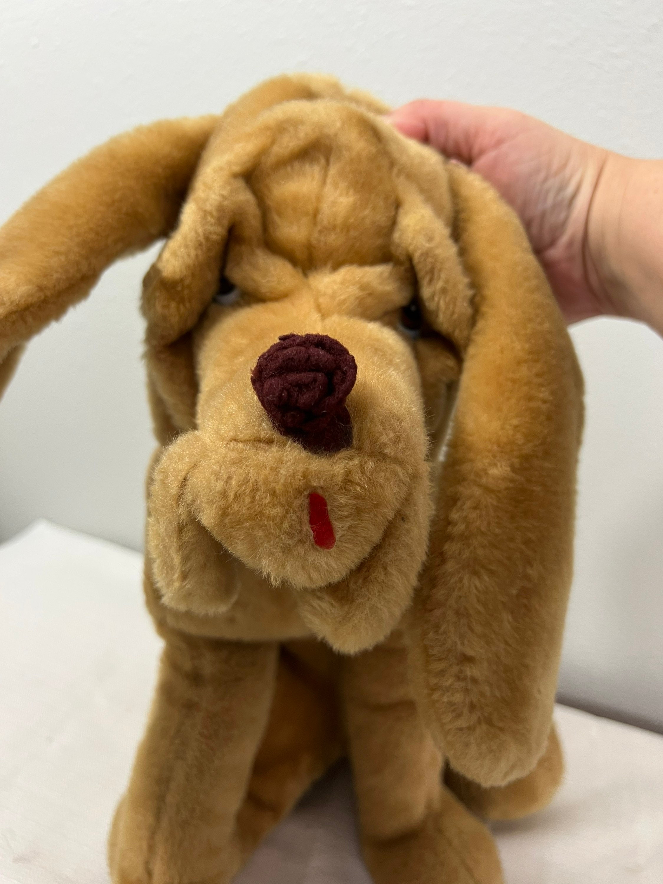 Vintage Rushton Dog Plush - Etsy