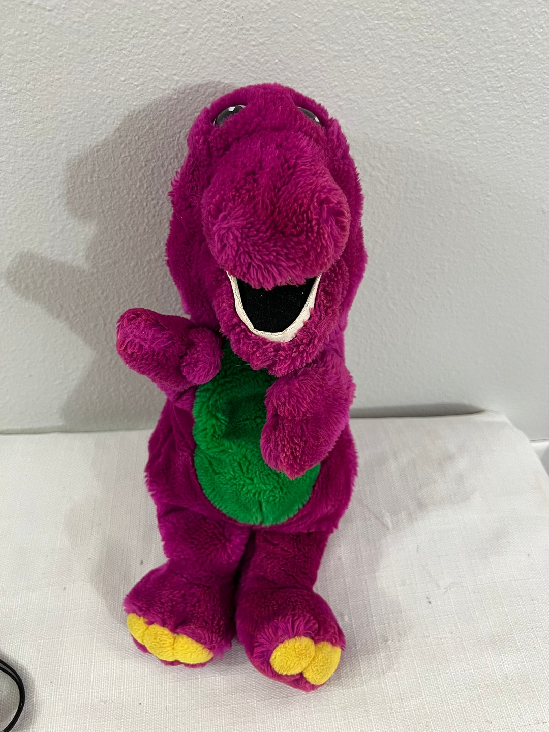 1992 Barney Hand Puppet - Etsy