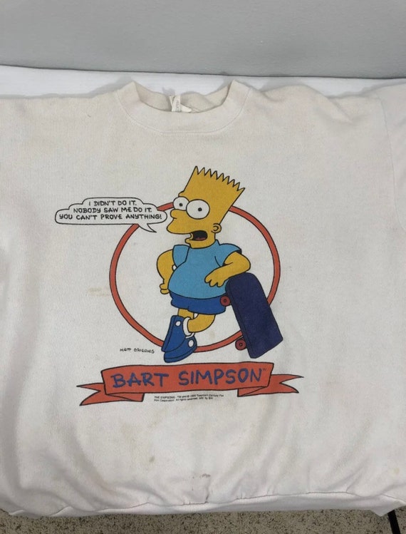 Bart simpson aop button - Gem