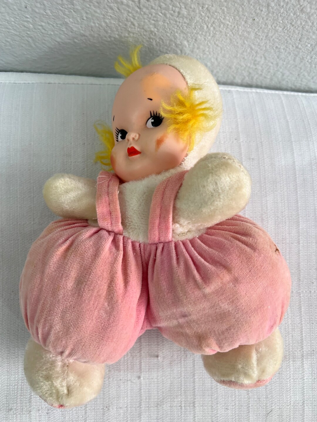 Vintage Knickerbocker Doll Baby Rubber Face - Etsy