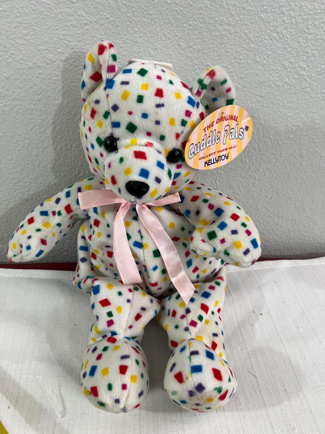 Vintage Kellytoy Cuddlepals Bear With Tag - Etsy