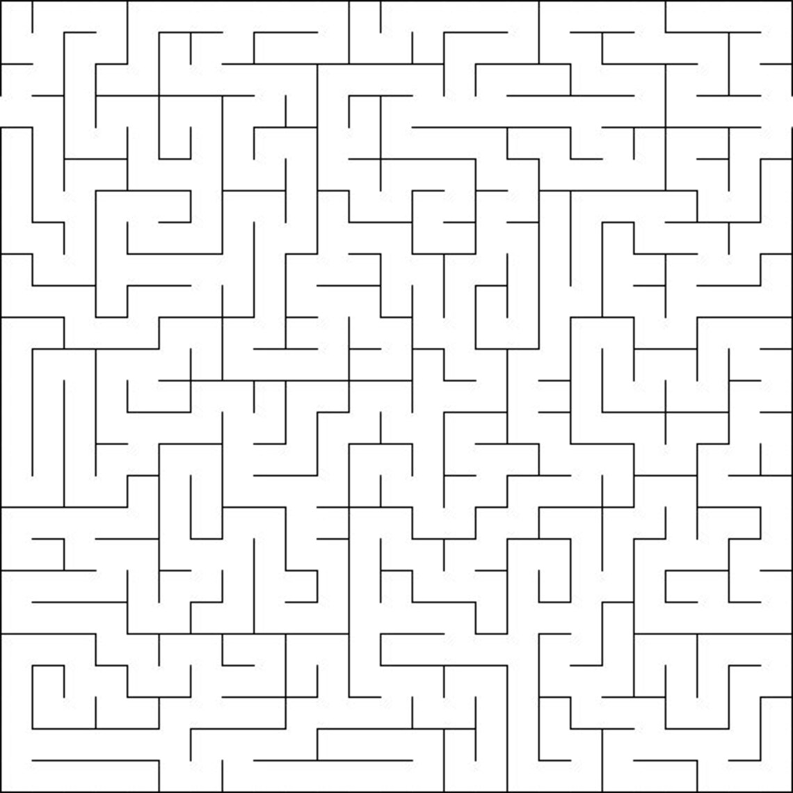 Set1 - 10 INTERMEDIATE Mazes for FUN or for Vision Therapy - Red ...