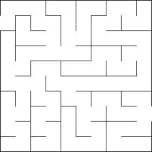 Set1 - 10 BEGINNER Mazes for FUN or for Vision Therapy - Red Writing - Etsy