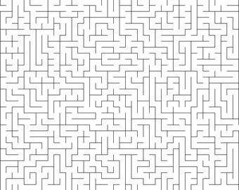 Set1 - 10 BEGINNER Mazes for FUN or for Vision Therapy - Red Writing - Etsy