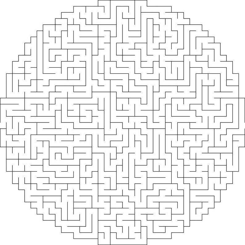 Set3 - 10 DIFFICULT Mazes for FUN or for Vision Therapy - Red Writing ...