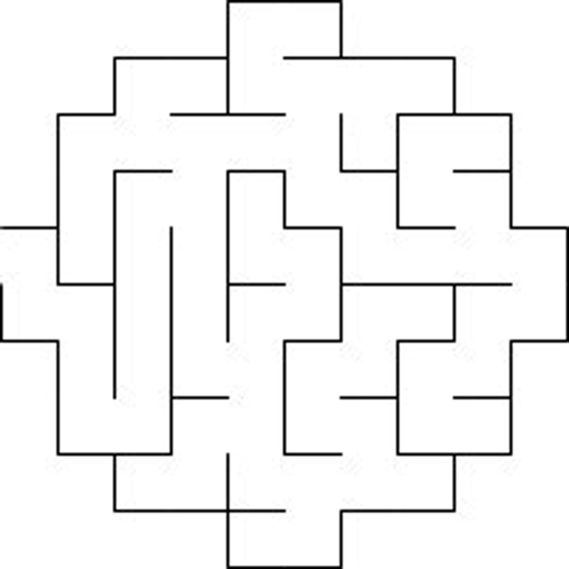 Set1 - 10 BEGINNER Mazes for FUN or for Vision Therapy - Red Writing - Etsy