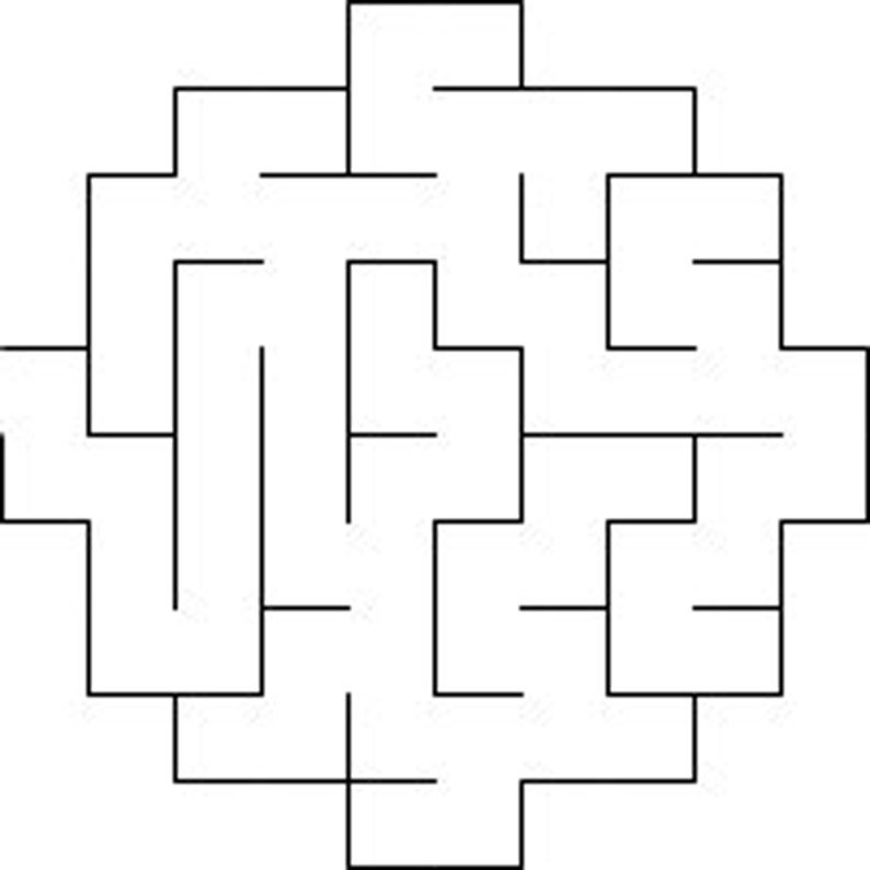 Set1 - 10 BEGINNER Mazes for FUN or for Vision Therapy - Red Writing - Etsy