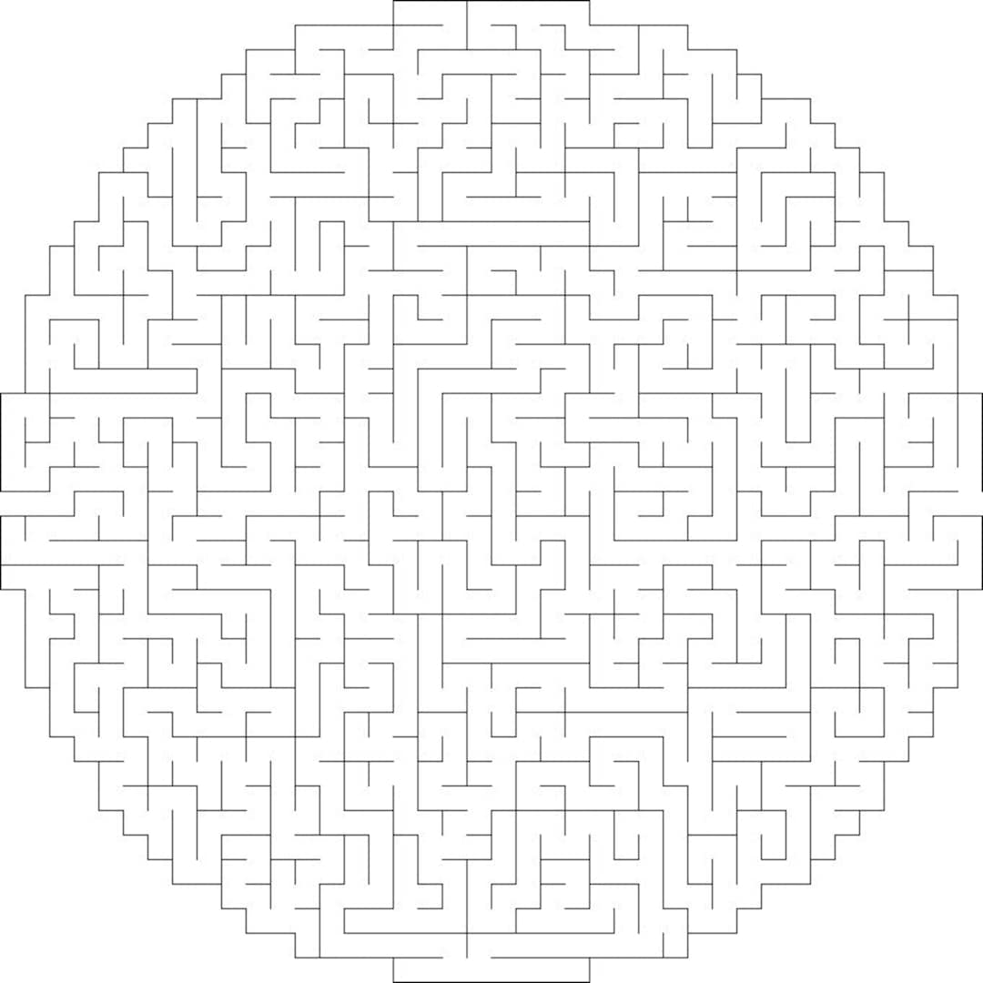 Set2 - 10 DIFFICULT Mazes for FUN or for Vision Therapy - Red Writing ...