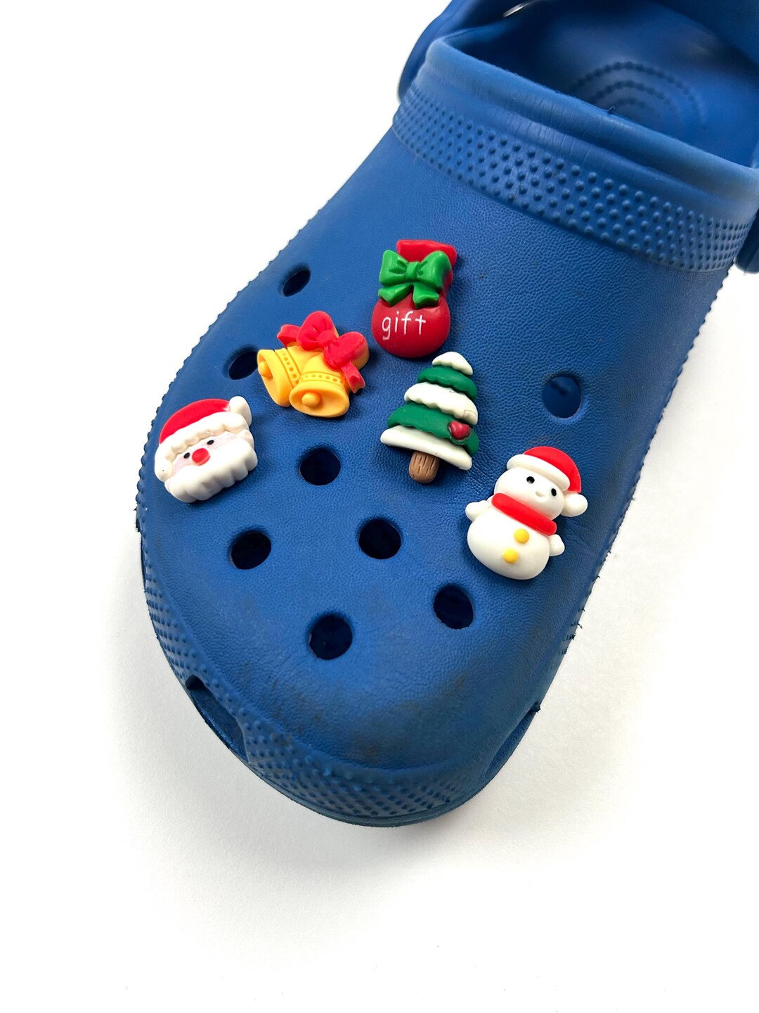 Set of 5 or 6 Cute Christmas Resin Croc Shoe Charms - Etsy