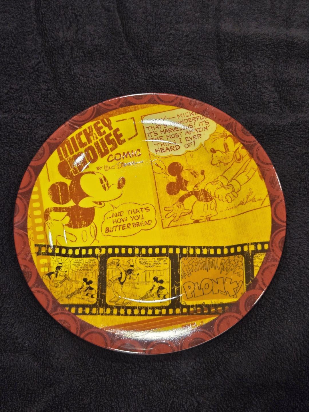 Surprise Mickey Dinner Plate - Etsy
