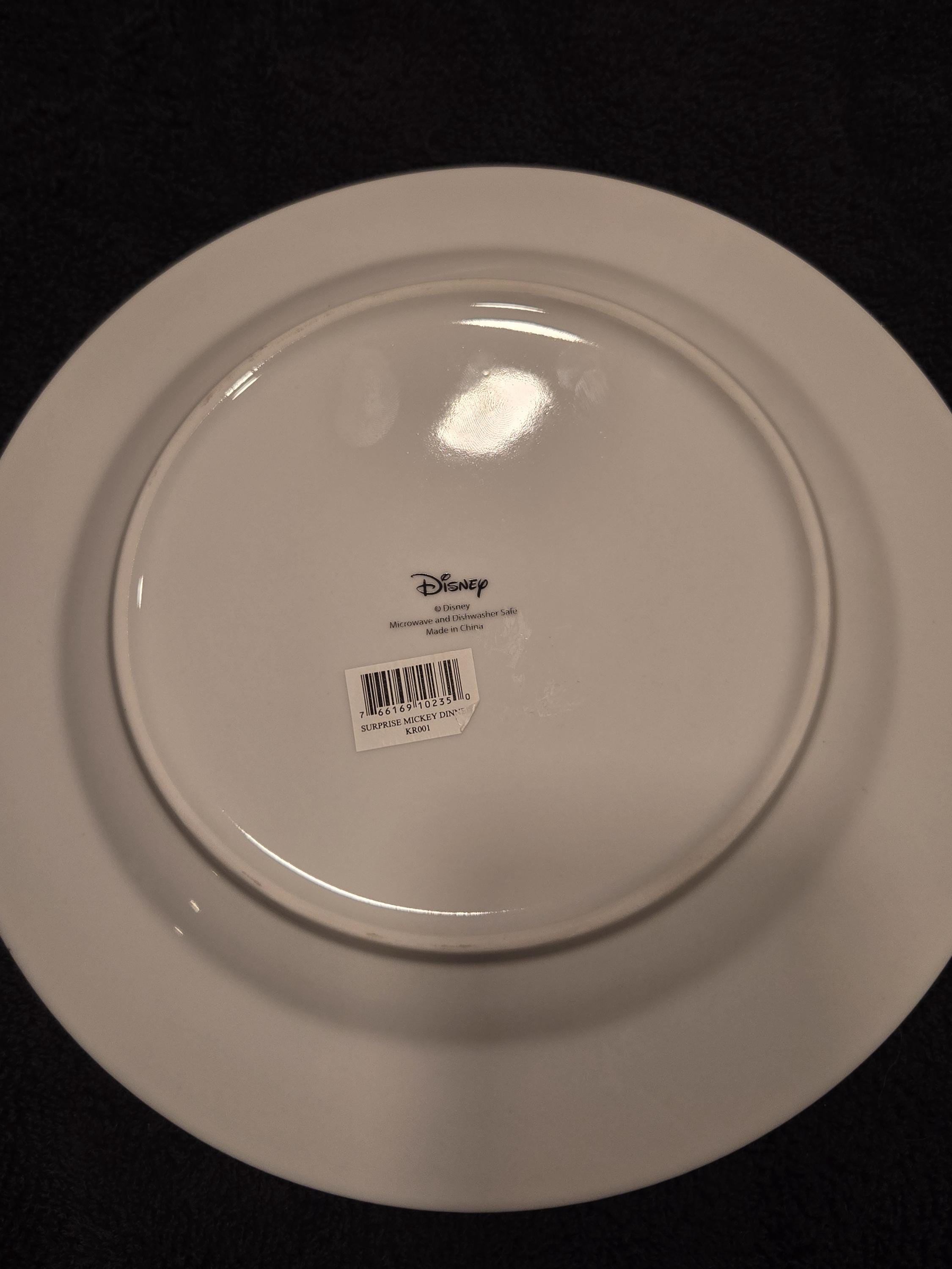 Surprise Mickey Dinner Plate - Etsy